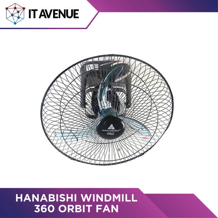 HANABISHI WINDMILL 360 ORBIT FAN | Lazada PH