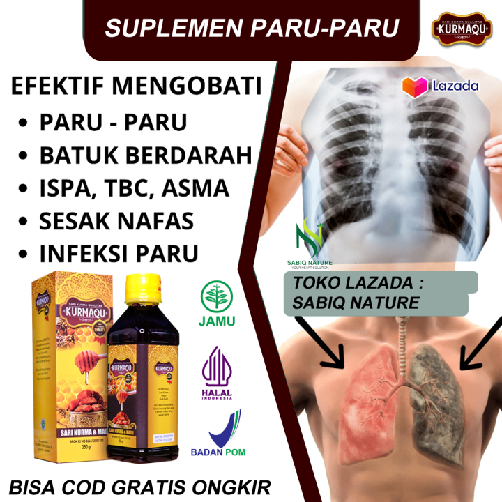 Obat Flek Paru Paru Anak Dewasa Tb Paru Radang Tenggorokan Sesak Nafas Asma Bronkitis ISPA Madu ...