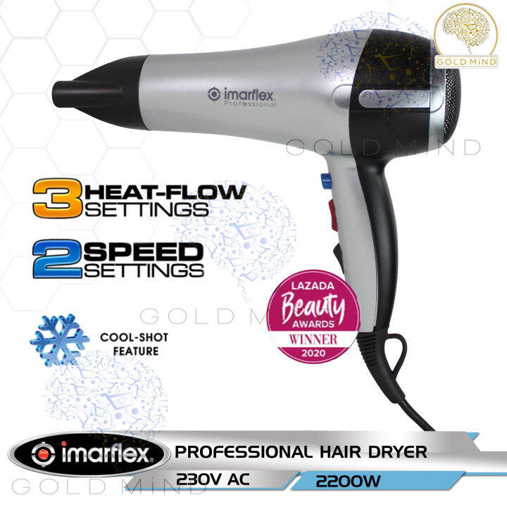 Imarflex HD-2200 Professional Hair Dryer 2200W | Lazada PH
