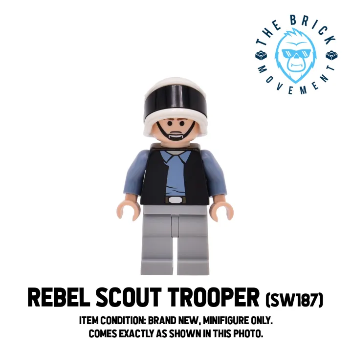 LEGO® SW Rebel Scout Trooper Minifigure (sw187) | Lazada PH