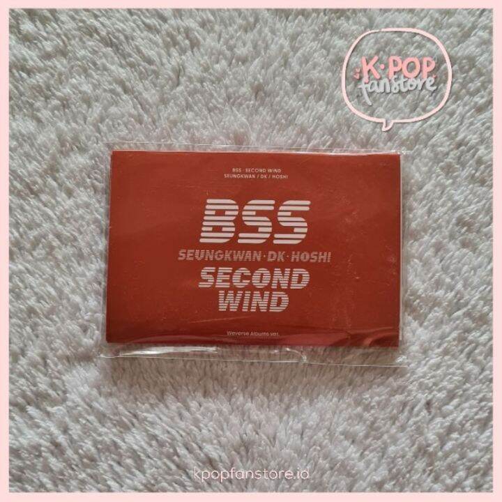 SEVENTEEN BSS - SECOND WIND (WEVERSE ALBUM VER.) | Lazada Indonesia