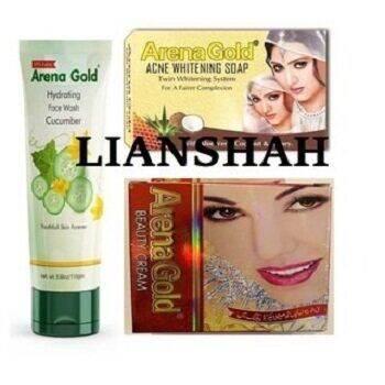 Arena Gold Acne Whitening Face wash Cucumber Facewash / Facial Cleanser ...