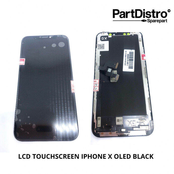 LCD TOUCHSCREEN IP X OLED GX BLACK | Lazada Indonesia