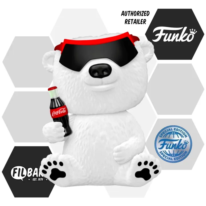POP! Ad Icons: Coca-Cola - 90s Coca-cola Polar Bear Flocked Special ...