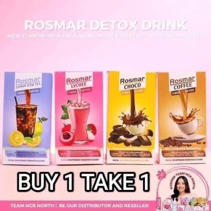 COOKERS Buy 1 Take Detox Drinks Rosmar Coffee Lychee Iced Tea Choco COD ...