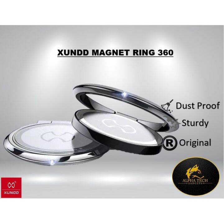 ins recommend XUNDD Metal Magnet Ring Holder Stand 360 Twist | Lazada PH