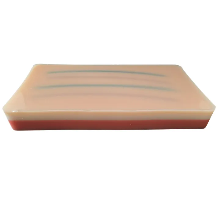 Iv Injection Training Pad Model, Silicone Human Skin Suture Training ...