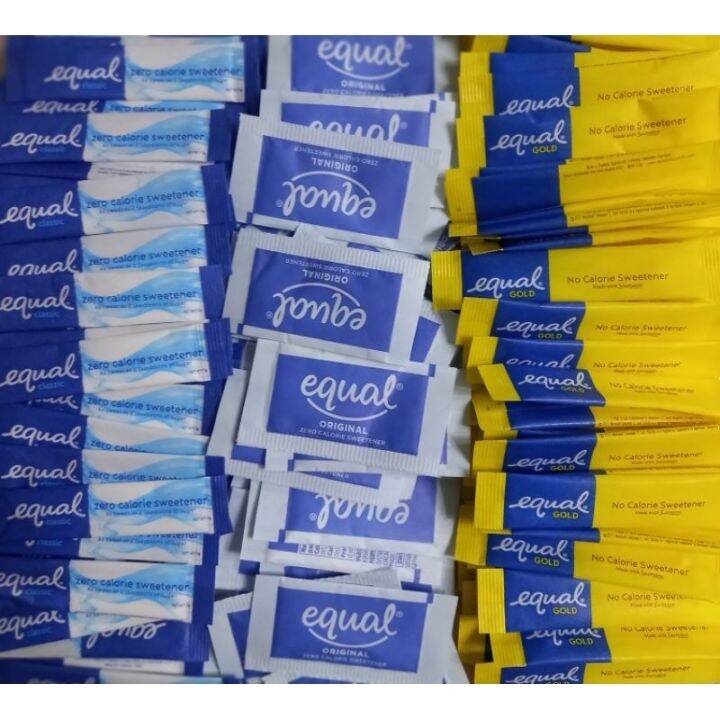 Equal 100pcs • Gold/Classic/Original • Zero Calorie Sweetener | Lazada PH