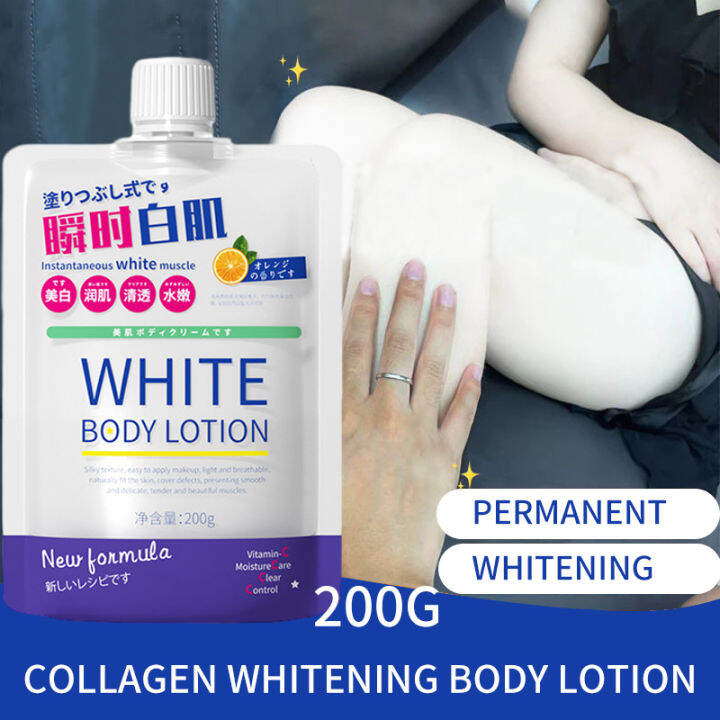 Just 3 Days Effective Permanent Whitening Body Lotion 200g Hydrating ...
