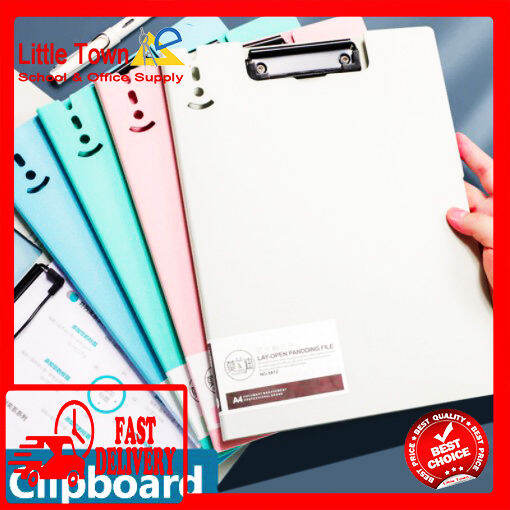Lay-Open Pandding File Folder Writing Pad A4 Portrait Clipboard ...