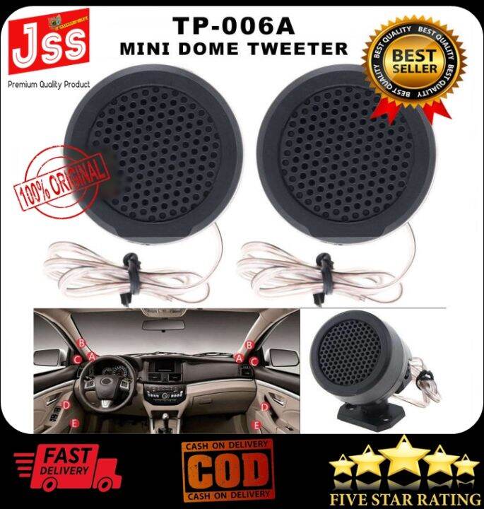 TIAOPING (TP-006A) 2023 NEW ARRIVAL |Mini Dome Tweeter Speakers (500Watts) Heavy Duty |Suitable ...
