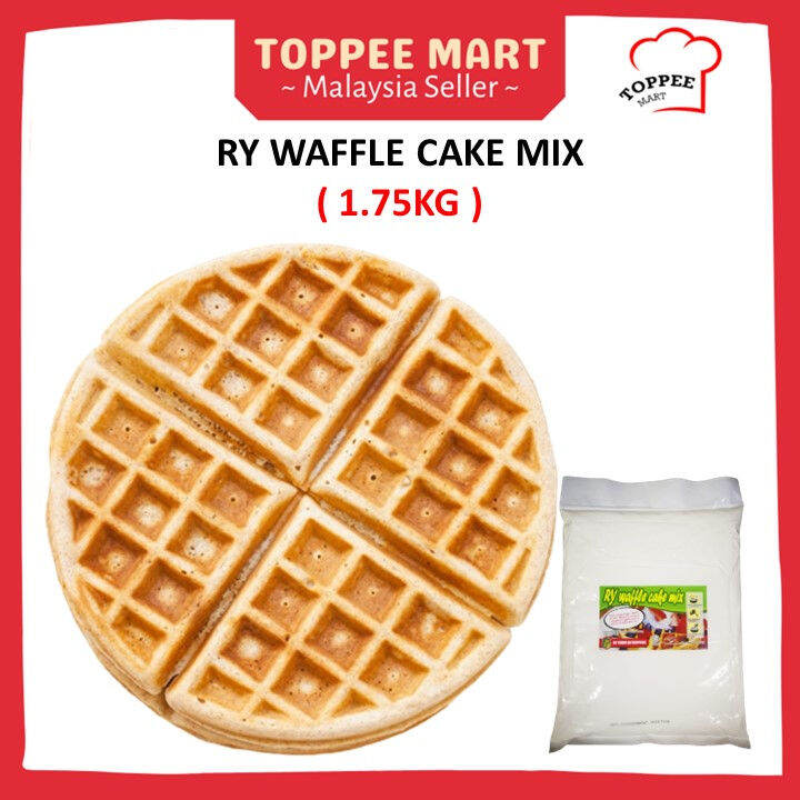 Waffle Cake Mix 1.75kg TEPUNG WAFFLE SEGERA Crispy Waffle Flour Waffle ...