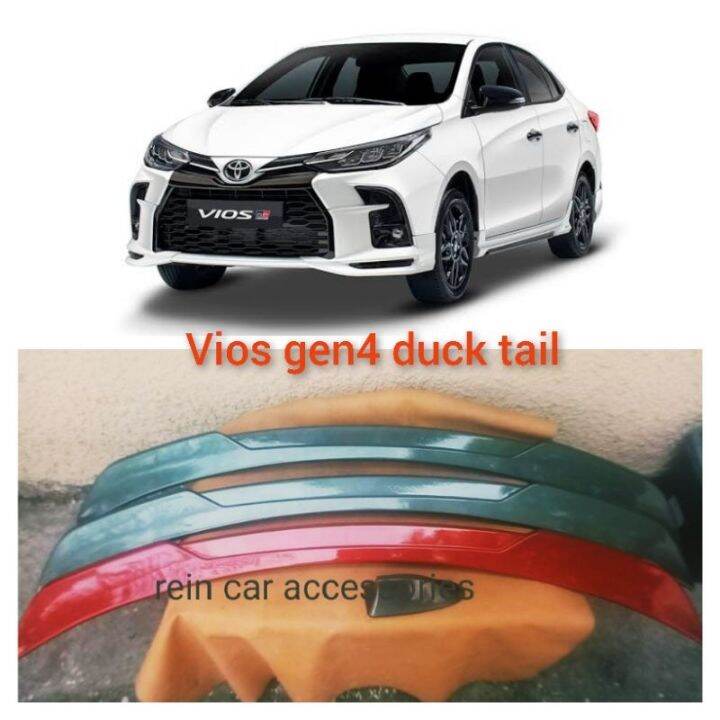 TOYOTA VIOS 2018-2022 DUCK TAIL GR (BODY COLOR) | Lazada PH