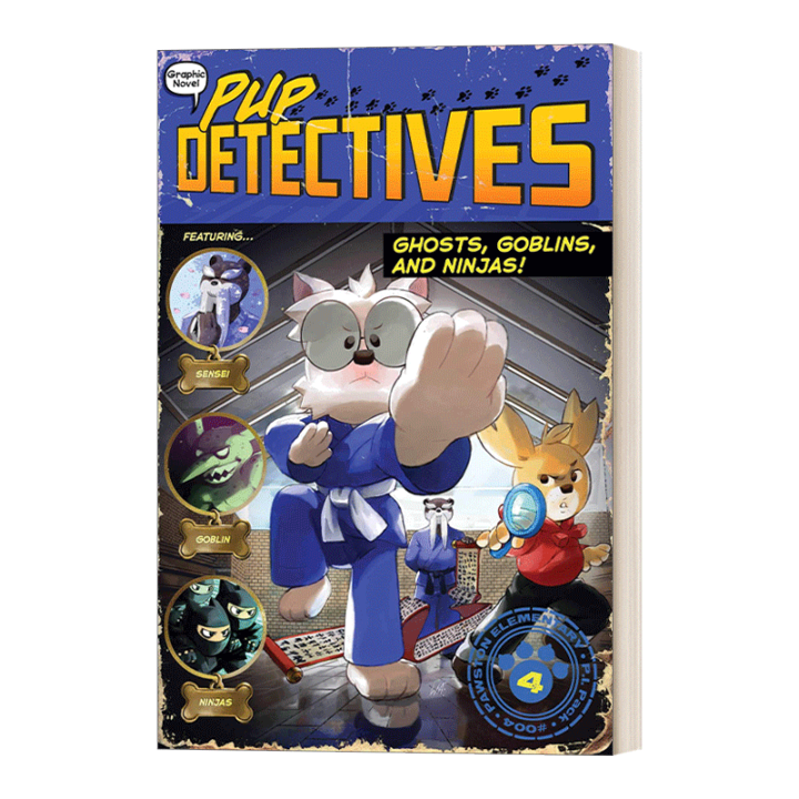 Milu Ghosts Goblins And Ninjas Pup Detectives Original English Books ...