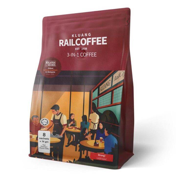 Kluang Rail Coffee 3 in 1 Original | Lazada
