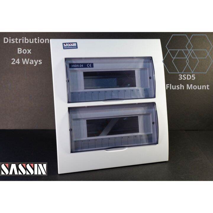 Sassin Flush Mount Distribution Box 24 Ways♫ | Lazada PH