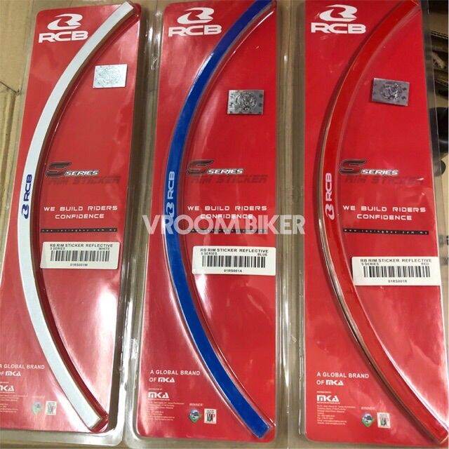 RCB Racing Boy Rim Sticker Reflective S Series Sport Rim Lining sesuai ...