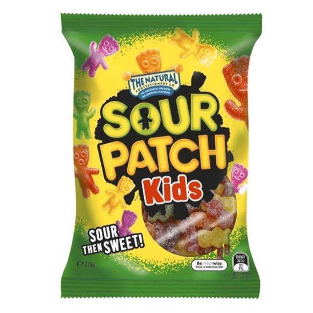 Sour Patch Kids Original Fruit Mix Soft & Chewy Candy 220grams | Lazada PH