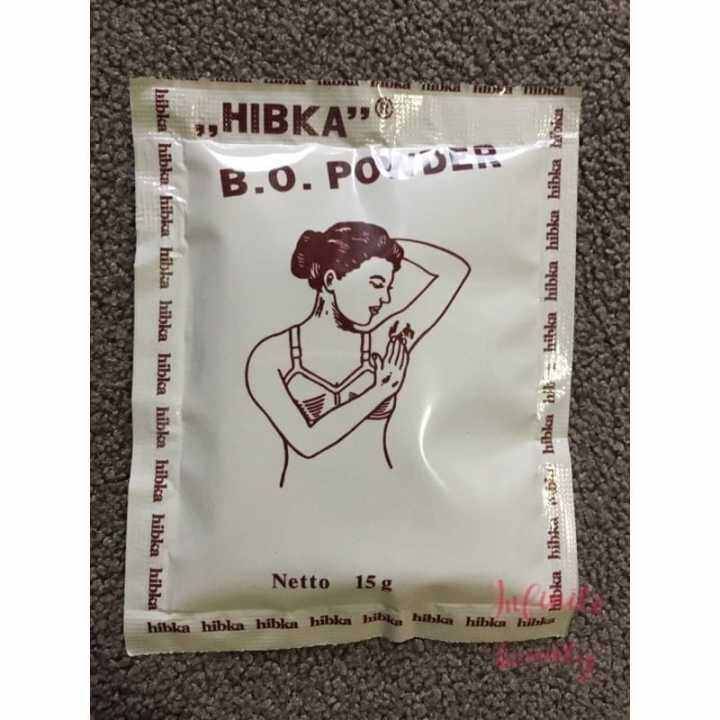 Bedak hibka bedak ketiak BYE BAU BADAN | Lazada Indonesia