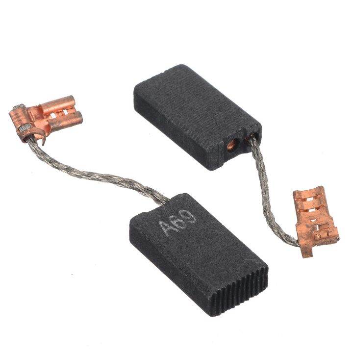 อะไหล่แปรงถ่านมอเตอร์ไฟฟ้า2ชิ้น,อุปกรณ์เสริมเครื่องเจียร | Lazada.co.th
