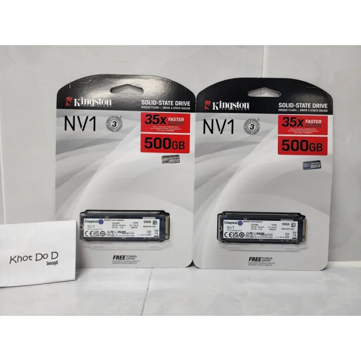 ลด 50% (พร้อมส่ง)[จัดส่งฟรี พร้อมส่ง] SSD M.2 NVMe Kingston NV1 500GB ...