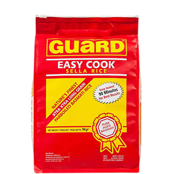 Guard Easy cook 1kg Parboiled Basmati Rice | Lazada PH