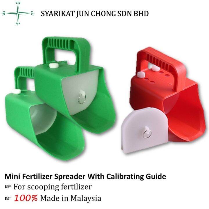 Mini Fertilizer Spreader With Calibrating Guide bekas tabur baja City ...