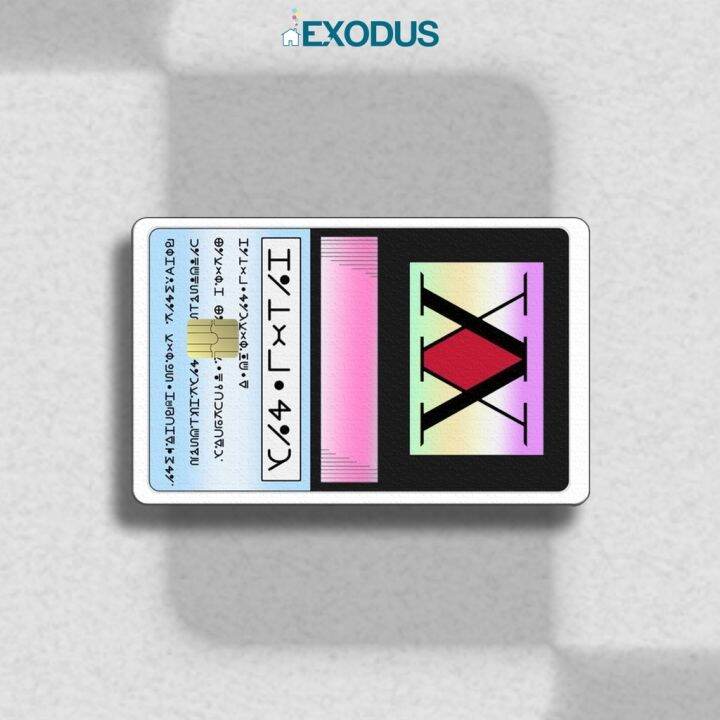 Hunter x HUNTER HXH Hologram Skin / ATM Card Sticker | Lazada PH
