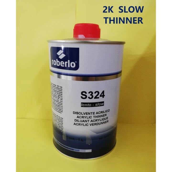 ROBERLO S324 2K SLOW THINNER 1LT | Lazada