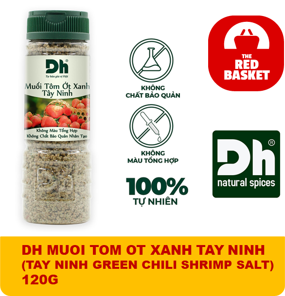 DH MUOI TOM OT XANH TAY NINH (TAY NINH GREEN CHILI SHRIMP SALT) | Lazada PH