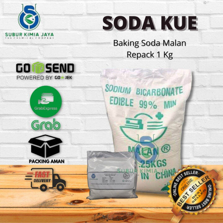 Soda Kue MALAN / Sodium Bicarbonate / Baking Soda Ex RRC 1 Kg | Lazada ...