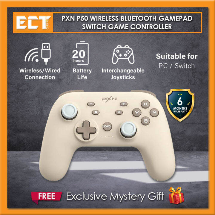 PXN P50 Wireless Bluetooth Gamepad Switch Game Controller with ...