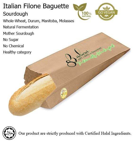 Italian Filone Baguette (Rm 4.00 * 2 pcs x 200grm) | Lazada