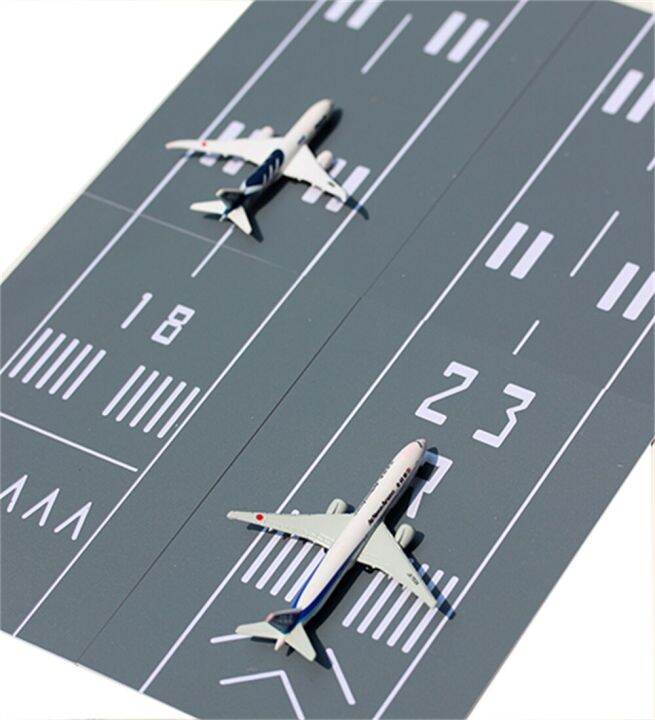 DIY Mini Simulation Passenger Aircraft Model Runway Platform Civil ...