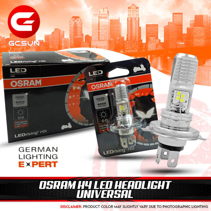 OSRAM H4 LED HEADLIGHT UNIVERSAL-GCSUN | Lazada PH
