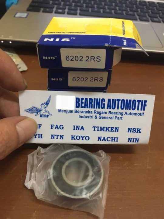 BALL BEARING 6202 2RS NIS | Lazada Indonesia