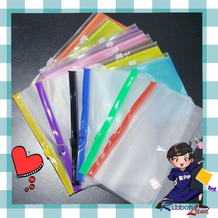 A5 A6 SET LENGKAP Warna Zipper Ziplock Binder 6 Hole | Lazada Indonesia