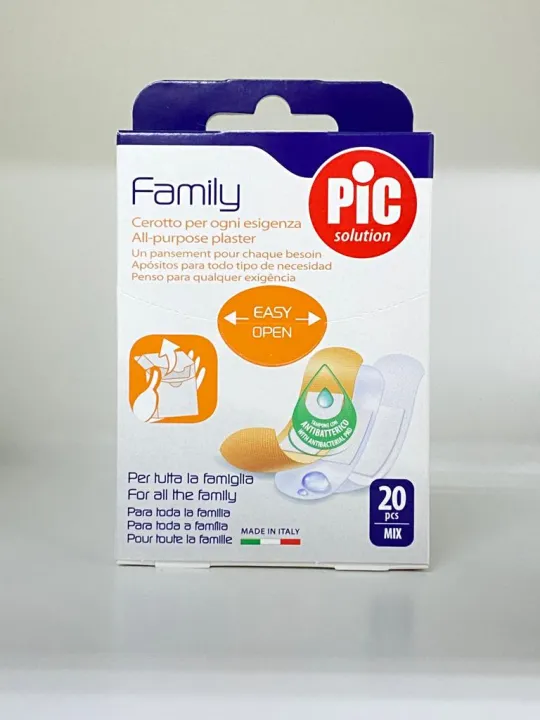 PIC FAMILY ALL PURPOSE PLASTER-MIX 20PCS/BOX | Lazada