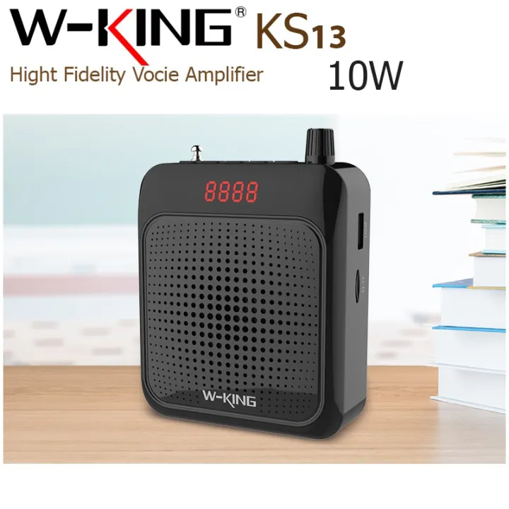 W-KING รุ่น KS13 ลำโพง ขยายเสียง แบบพกพา พร้อม ไมโครโฟน สินค้าของแท้ ...
