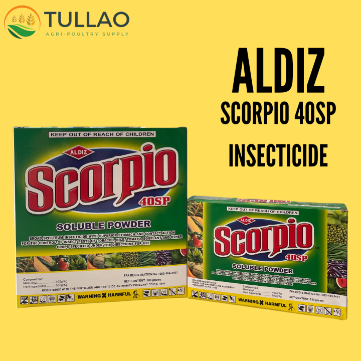 Aldiz SCORPIO 40SP 500g & 250g Insecticide | Lazada PH