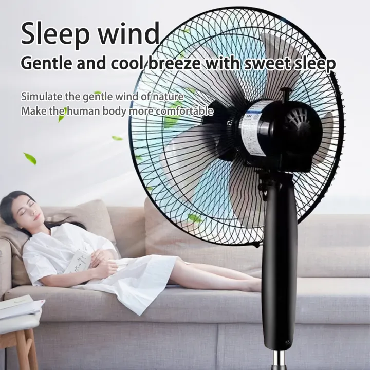 Electric fan Standing fan Household fans Three-speed custom-made icy ...