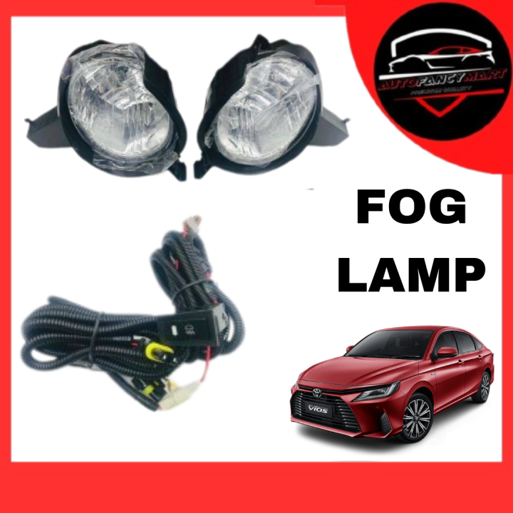 TOYOTA VIOS NCP42 2006-2019 FOG LAMP FOG LIGHT FULL SET | Lazada