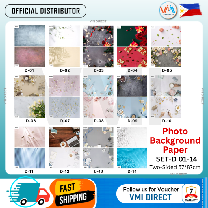 Photo Background Paper 3D HD Double Side Background Waterproof Design ...