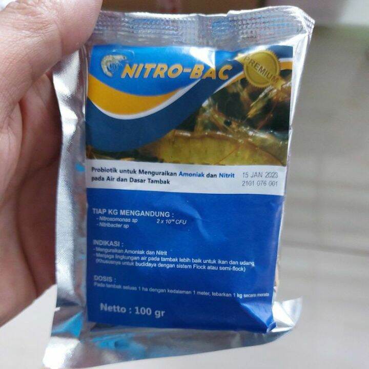 Probiotik Bakteri Bacteri Starter Nitrobacter Nitrosomonas Nitrobac ...