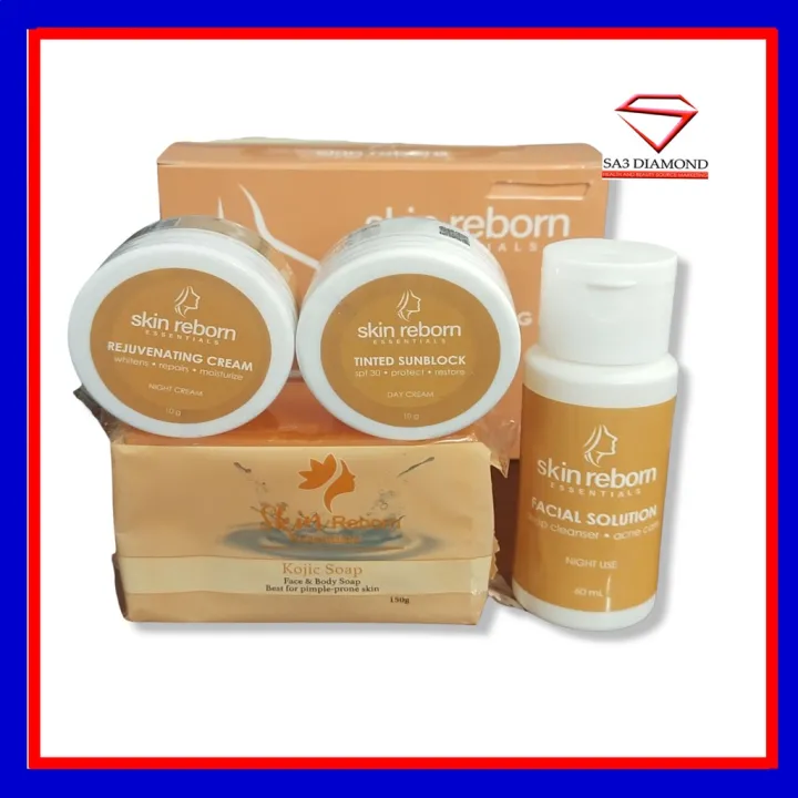 SKIN REBORN ESSENTIALS REJUVENATING SET | Lazada PH