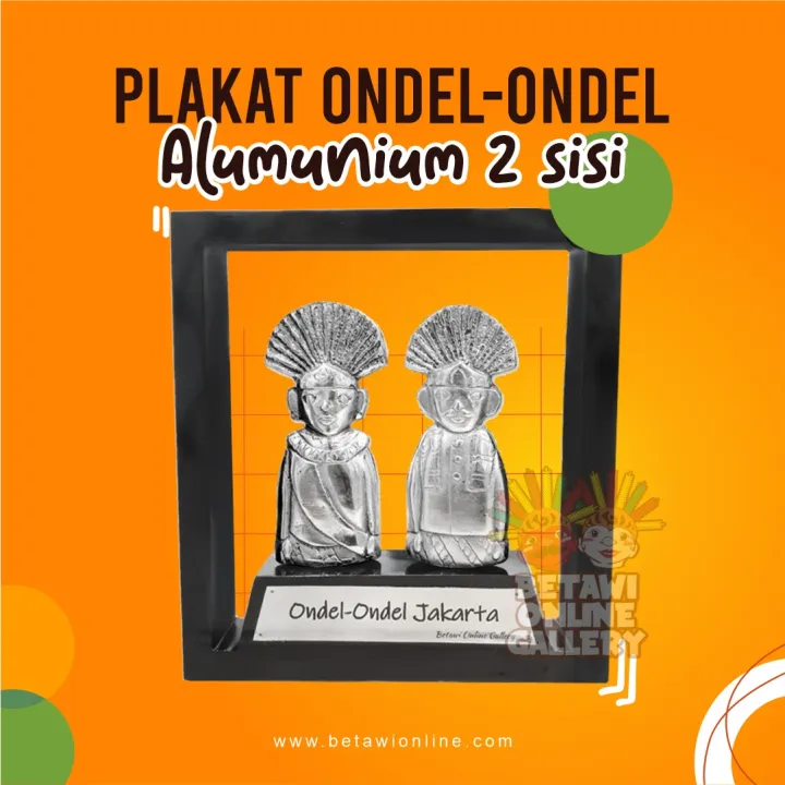 Plakat Ondel Ondel Alumunium | Lazada Indonesia