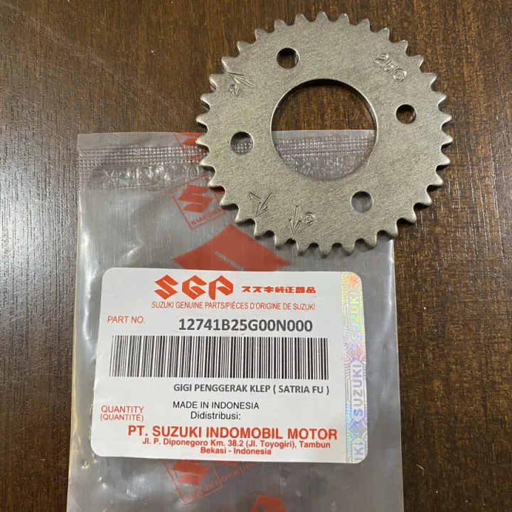 FU Gigi Sentrik Motor Noken As Satria 150 Gear Gir Timing Keten ...