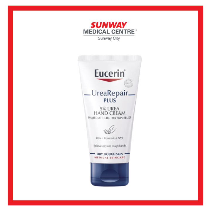 Eucerin UreaRepair PLUS 5% Urea Hand Cream | Lazada