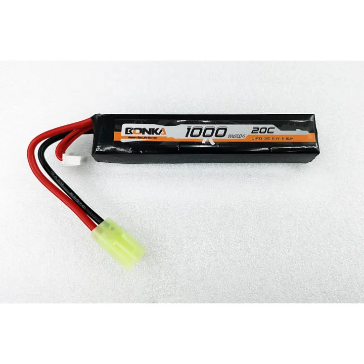 hot sale Bonka 1000mah 3S 11.1V 20-40C Lipo Pack Mini Tamiya connector ...