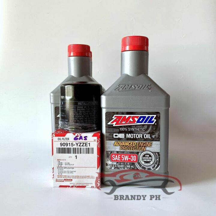 Toyota Vios / Avanza / Altis / Corolla / Rav4 - Amsoil Fully Synthetic ...